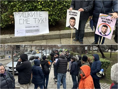 НЕДОВОЛСТВОТО СЕ РАЗРАСТВА Граждани протестират пред Столична община