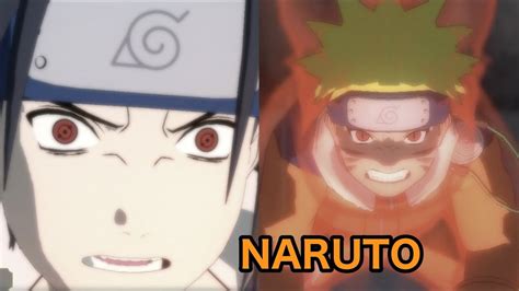 【naruto】ナルト対サスケ 終末の谷（少年編） 【ナルト 名場面】 Youtube