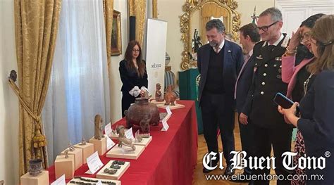 México Recupera 43 Piezas Arqueológicas Que Se Encontraban En Italia