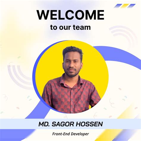 Tdevs On Linkedin Heres Sagor Hossen A Talented Front End Developer