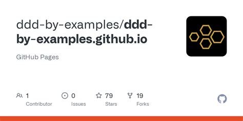 GitHub Ddd By Examples Ddd By Examples Github Io GitHub Pages