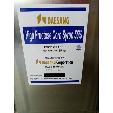 25kg Daesang High Fructose Corn Syrup 55 25kg Can Daesang Fructose