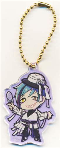 Disney Twisted Wonderland×oh My Cafe アクリルキーホルダー フロイド・リーチ ﾃﾞｨｽﾞﾆｰﾂｲｽﾃｯﾄﾞ