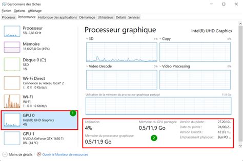 Connaître Le Modèle De Votre Carte Graphique Gpu Sur Un Pc Windows