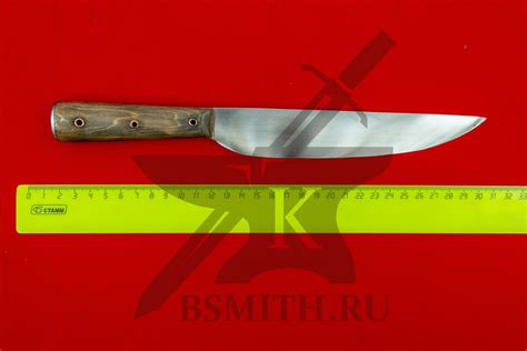 Купить Нож с деревянной рукоятью большой, Европа, с ножнами - 2,200 руб ...