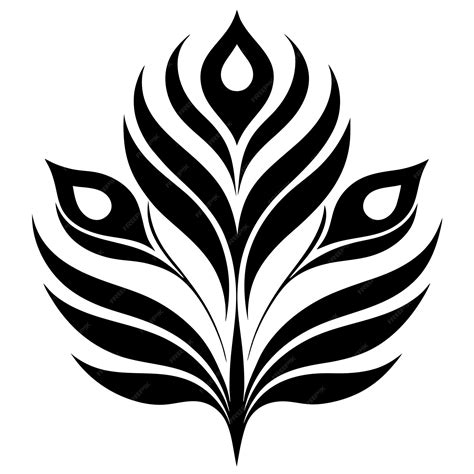 Premium Vector Abstract Peacock Feathers With Gradient Colors Vector