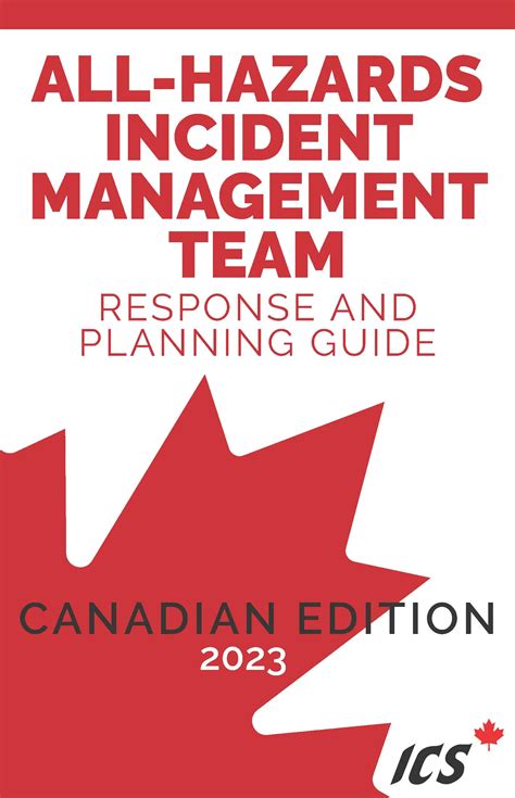 Incident Command System Canada Incident Command System