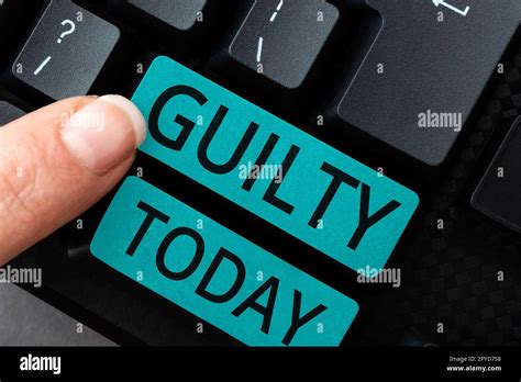 Conceptual Caption Guilty Concept Meaning Culpable Of Or Responsible