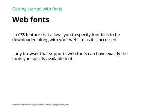 A Starter S Guide To Web Fonts On Behance A Starter S Guide To Web Fonts On Behance