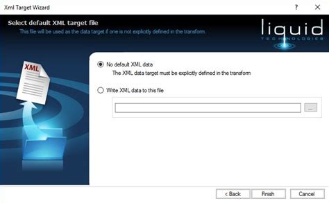 Xml Target File