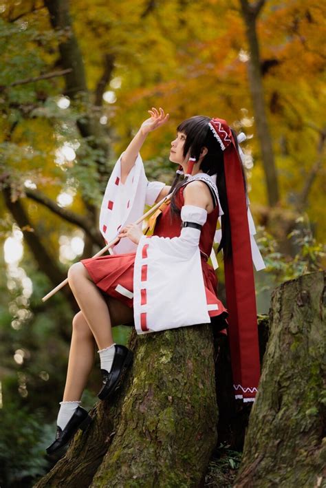 Reimu Hakurei Hakurei Reimu Anime Cosplay Touhou Project