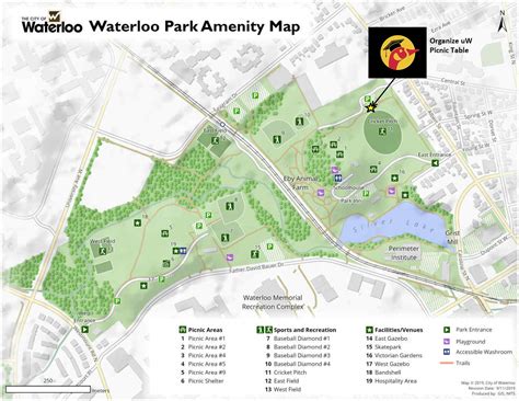 Waterloo Campus Map