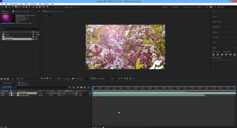 애프터이펙트 빛 효과 만들기 네이버 블로그