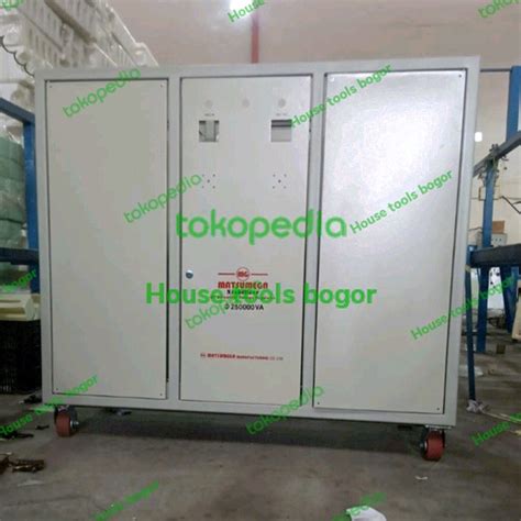 Jual stabilizer listrik 250 kva 3 phase - stabilizer 300 amper 3 phase ...