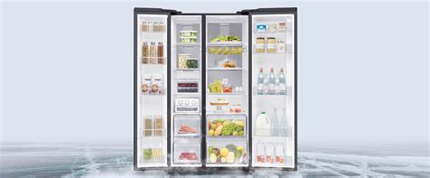 Lodówka Samsung RS62R50412C Side by Side Czarna - Ceneo.pl