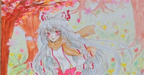 東方 妹紅🍁 まめのイラスト Pixiv