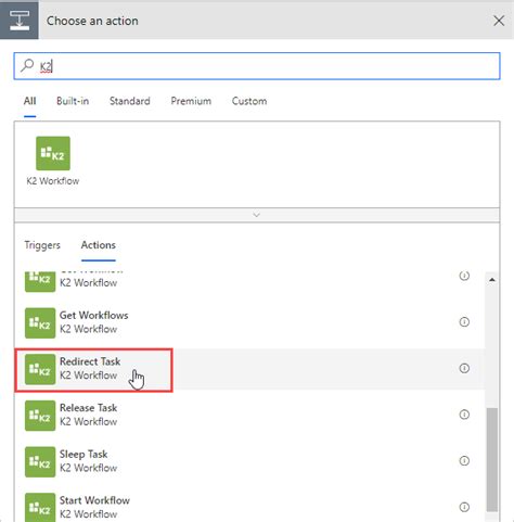 How To Use Microsoft Power Automate To Redirect A K2 Task