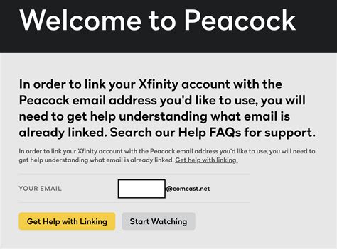 ‎can Not Unlink Old Inactive Email Address For Peacock Premium