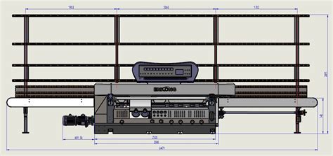 Glass Straight Line Edging Machine Glass Machine And Edging Machine