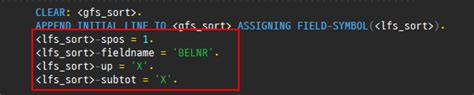 [abap] subtotal 소계 세팅 학습 일지