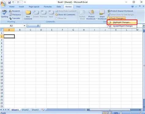 cara memeriksa siapa yang mengedit spreadsheet excel aplikasi