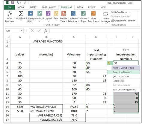 Excel Formulas The Most Popular Functions And Tools With Examples