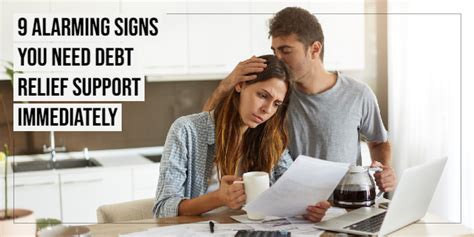 Need Debt Relief Now 9 Clear Warning Signs You Cant Ignore