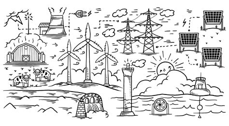 Alternative Energy Coloring Pages