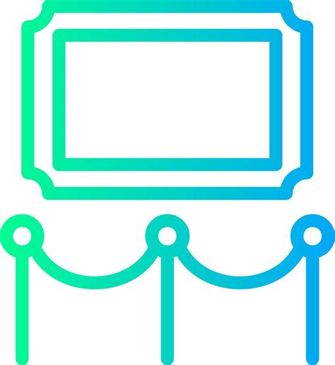 Art Gallery Linear Gradient Icon 39491229 Vector Art At Vecteezy