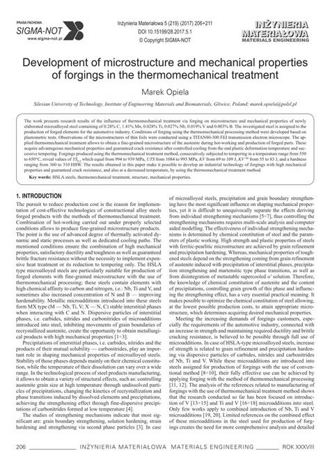 PDF Development Of Microstructure And Mechanical Properties Of DOKUMEN TIPS
