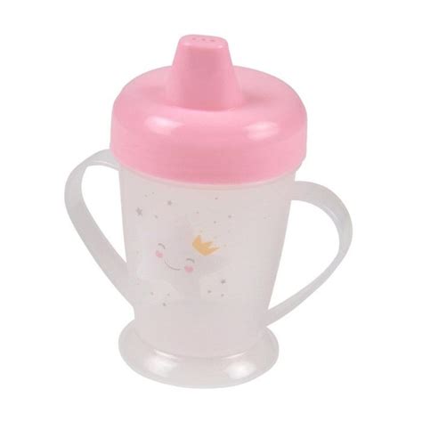 Gobelet Pour Bébé Anti Goutte Étoile 225ml Rose Cdiscount
