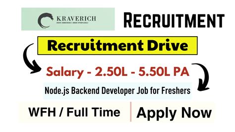 Nodejs Backend Developer Kraverich Retail Pvt Ltd Careers