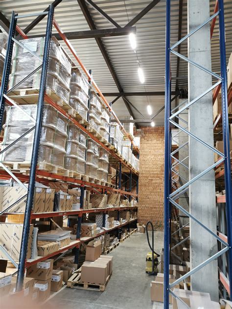 Промышленные Реализованные проекты Датастрим освещение склада купить в Минске