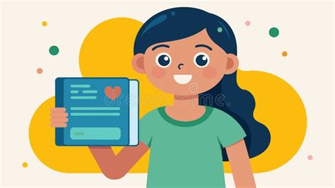 A Young Girl Proudly Showing Off Her Program In Python That She Created