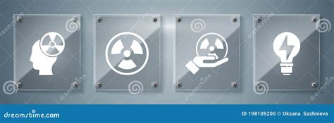 Lightning And Radiation Vector Symbol Linear Icon Or Symbol 310486847