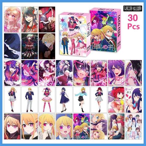 Pcs Set Anime Oshi No Ko Photocards Kpop Lomo Cards Mhoshino Ai Mem