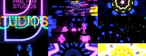 Prodrop Light Show Vj Neon Light Backdrops For Final Cut Pro