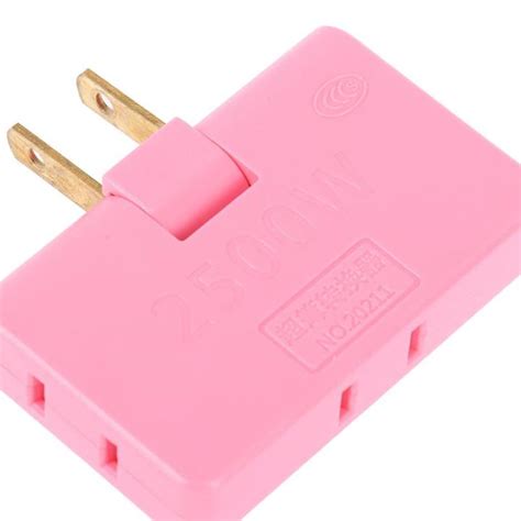 2500w Rotatable Socket Converter Multi Plugs 3 In 1 Wireless Power