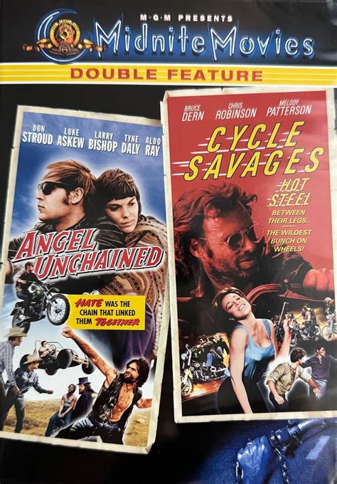 Angel Unchained And Cycle Savages Dvd 1969 Region 1 Us Import