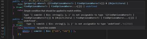 Can T Pass Mongorepository Find Where Condition Due To Typings Issue Typeorm Typeorm