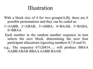 Type Of Randomization PPTX