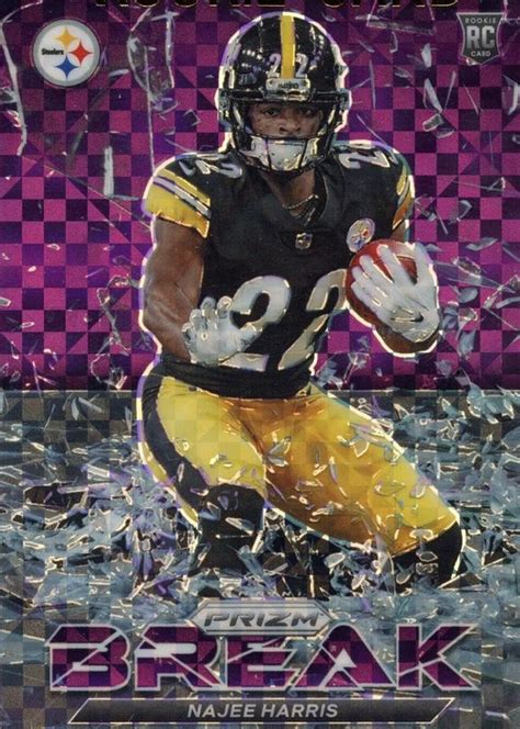 Najee Harris 2021 Prizm Pb 9 Prizm Break Purple Power 49 Price