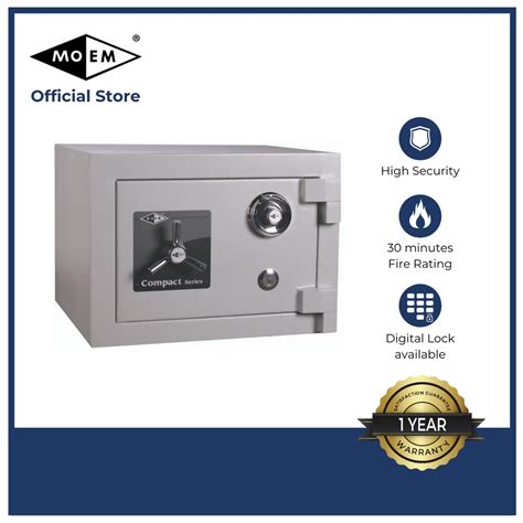 Compact Safe Ms100 Burglar And Fire Protection Safety Box For Home