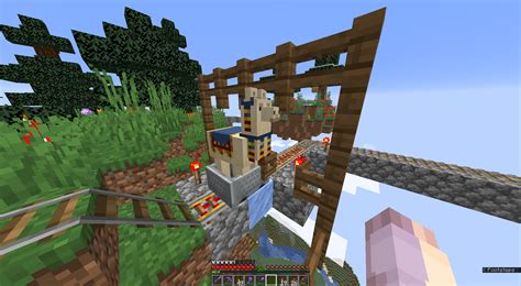 I Want A Fence Gate To Prevent Mobs From Getting On The Rails But Removing A Single Rail Causes