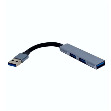 Adaptador Hub 3 Puertos Otg Usb Tipo C Buytiti Otu52 Color Azul