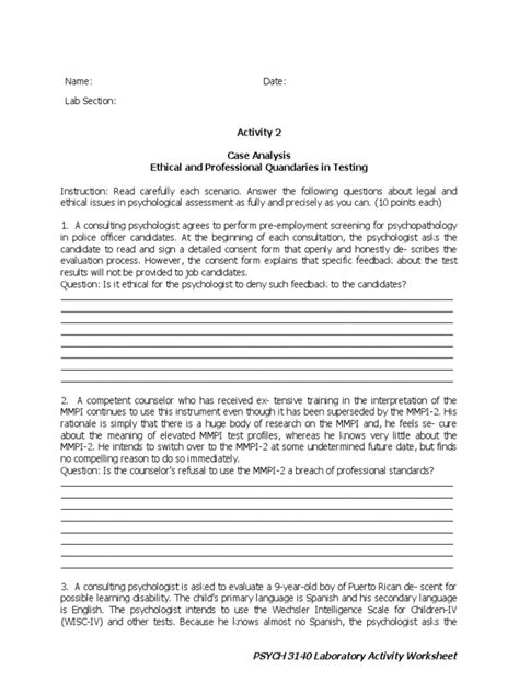 Module 2 Activity Pdf Psychological Concepts Cognition