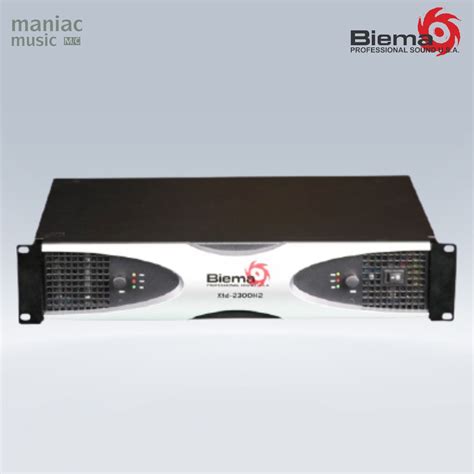 Jual Biema XTD 2300H2 Power Amplifier Speaker Pasif Total Power