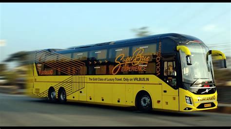 Vrl Volvo 9600 Multi Axle Bus Chase Volvo Volvobus Youtube