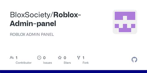 Github Bloxsocietyroblox Admin Panel Roblox Admin Panel