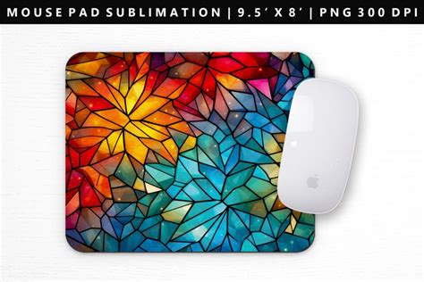 Stained Glass Mouse Pad Design Mouse Pad 2880659